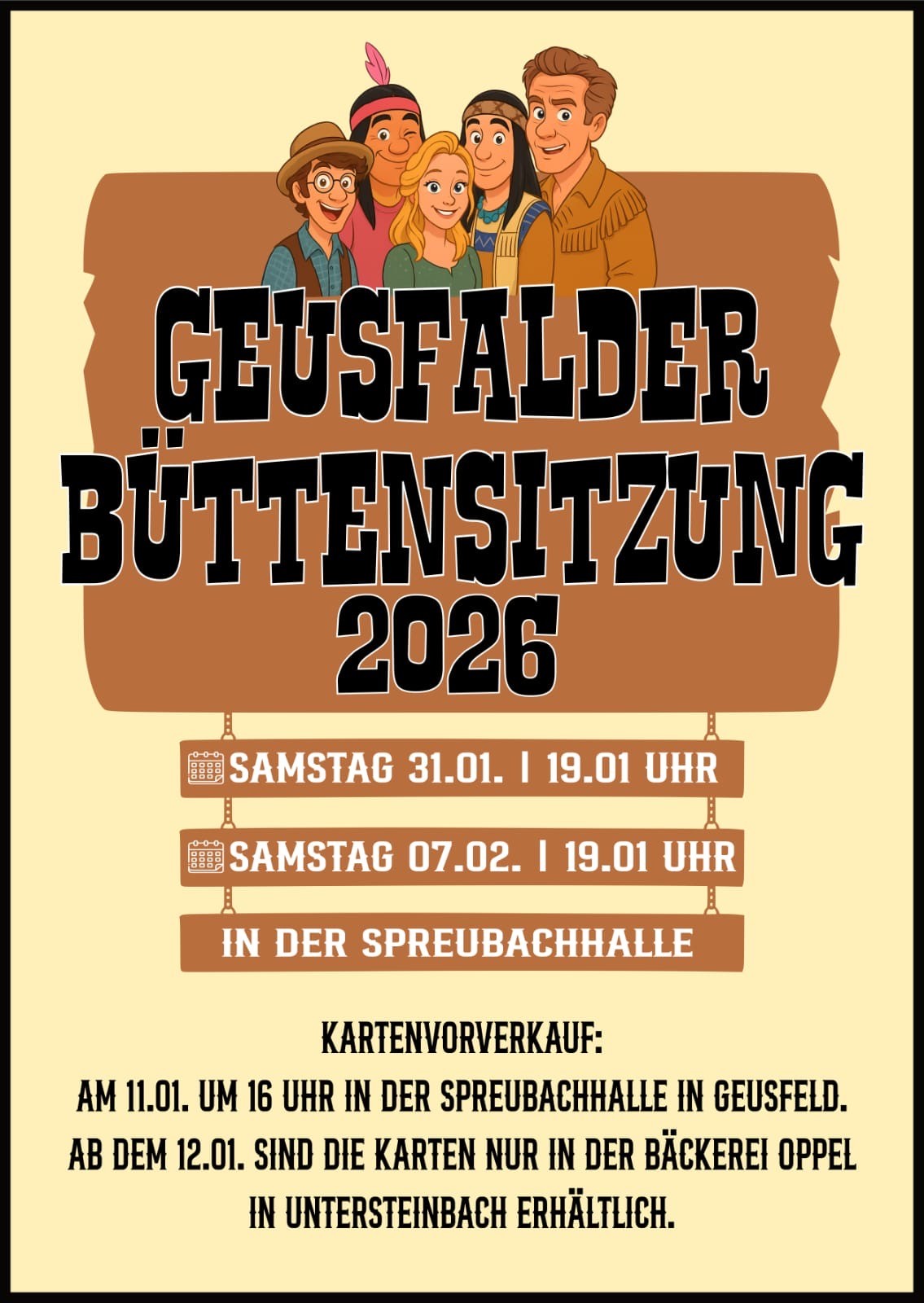 Geusfalder Büttensitzung 2026